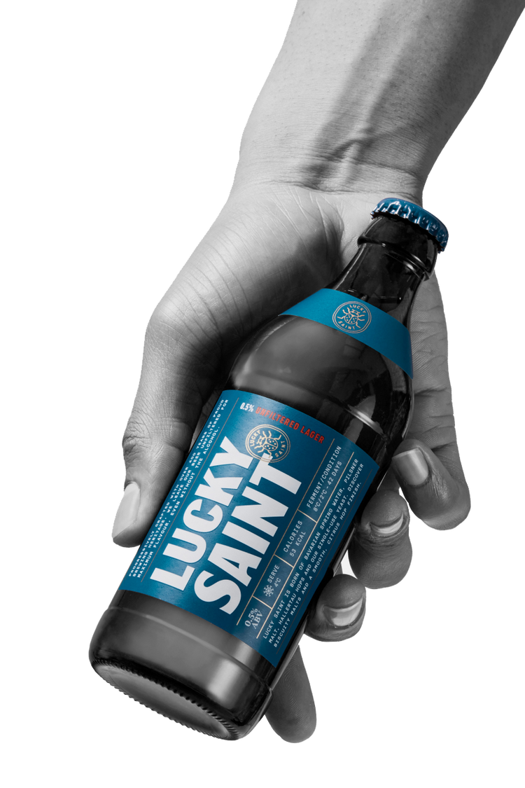 Hazy IPA Cans – Lucky Saint