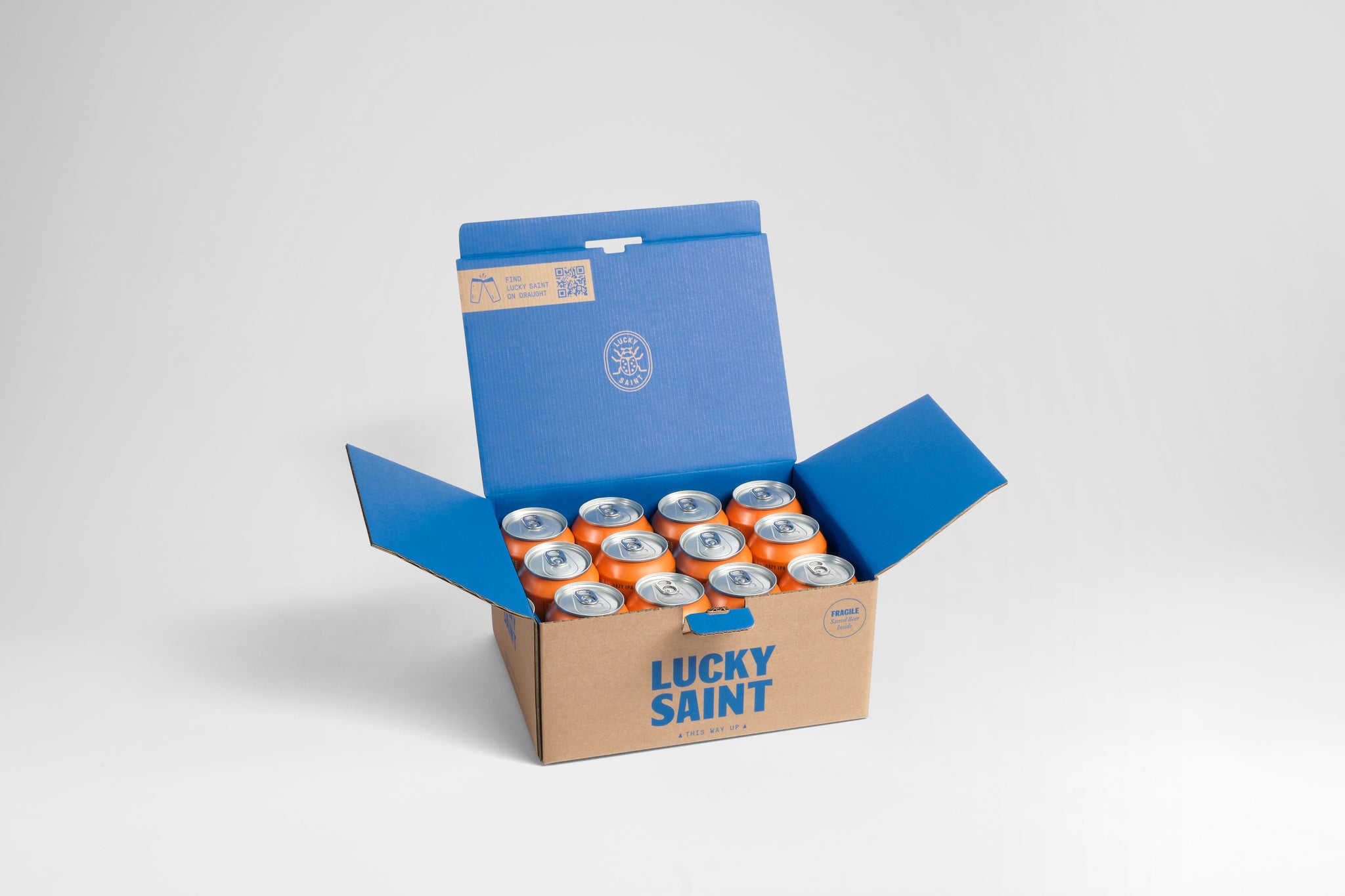 Hazy IPA Cans – Lucky Saint