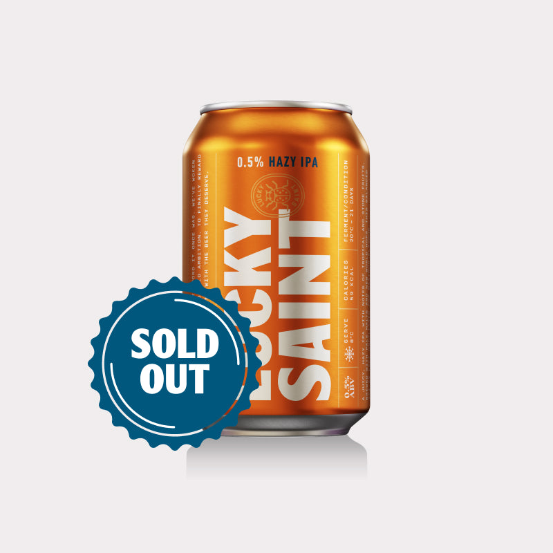 Hazy IPA Cans – Lucky Saint